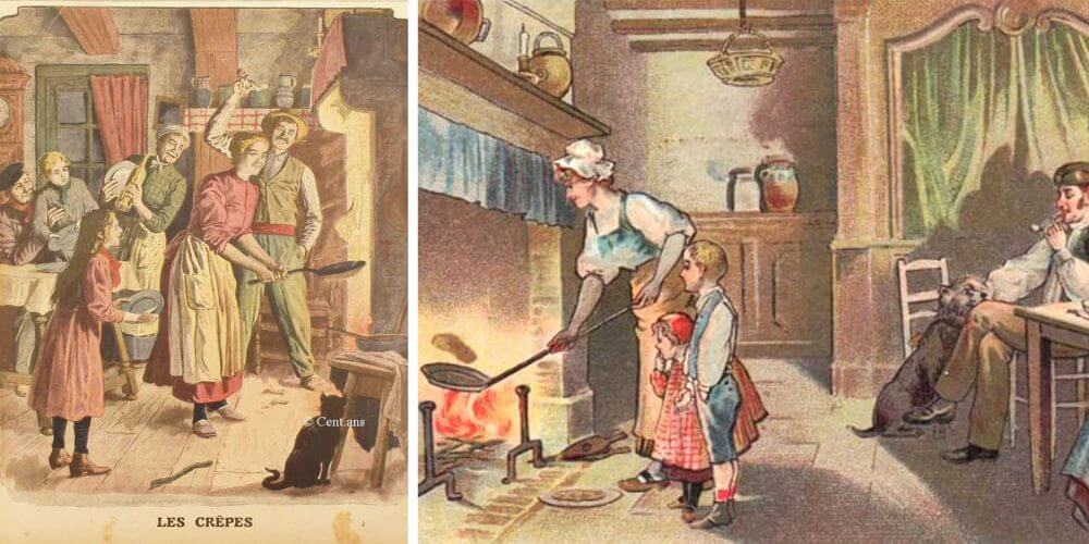 The Origin of Flipping Crêpes with a Ecu d'or coin in Hand - a Golden ...